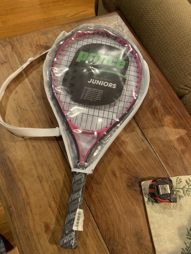 ~Prince Pink 25 Junior Tennis Raquet~7T43A 110 Sq. In. Head, 25" Length ...