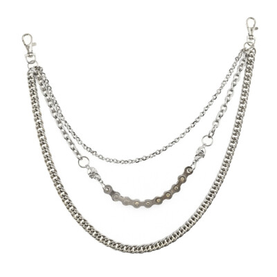 1PC Hip-hop Punk Pants Chain Decor All-match Disco Dancing Waist Chain ...