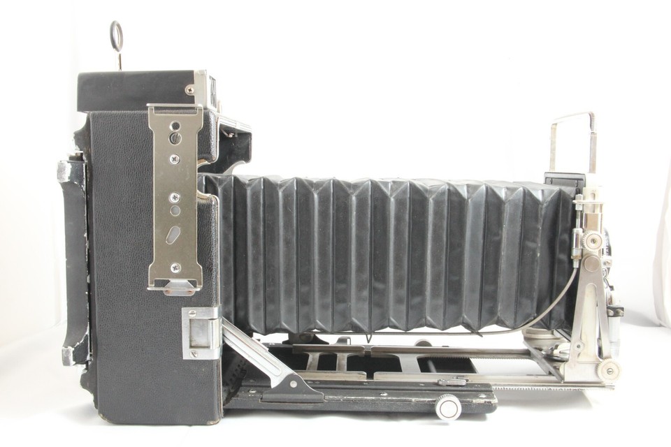 Graflex Crown Graphic 4x5 Large Format Camera w/GRAFLEX OPTAR 135mm F4 ...