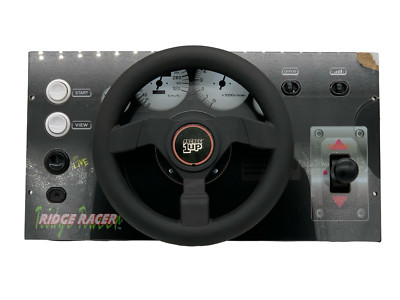 Arcade1Up - Ridge Racer Stand Up Arcade - Control Deck with Wheel ONLY ...