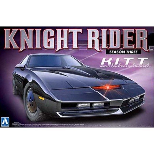 AOSHIMA 00703 1/24th Scale Knight Rider Season 3 Kitt2000 Plastic Model ...