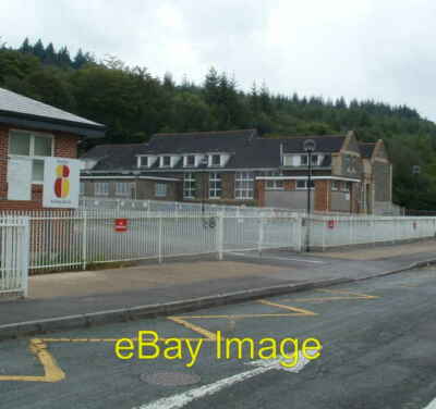Photo 6x4 Ynysfach Primary School Resolven Glyn Castle Viewed from the ...