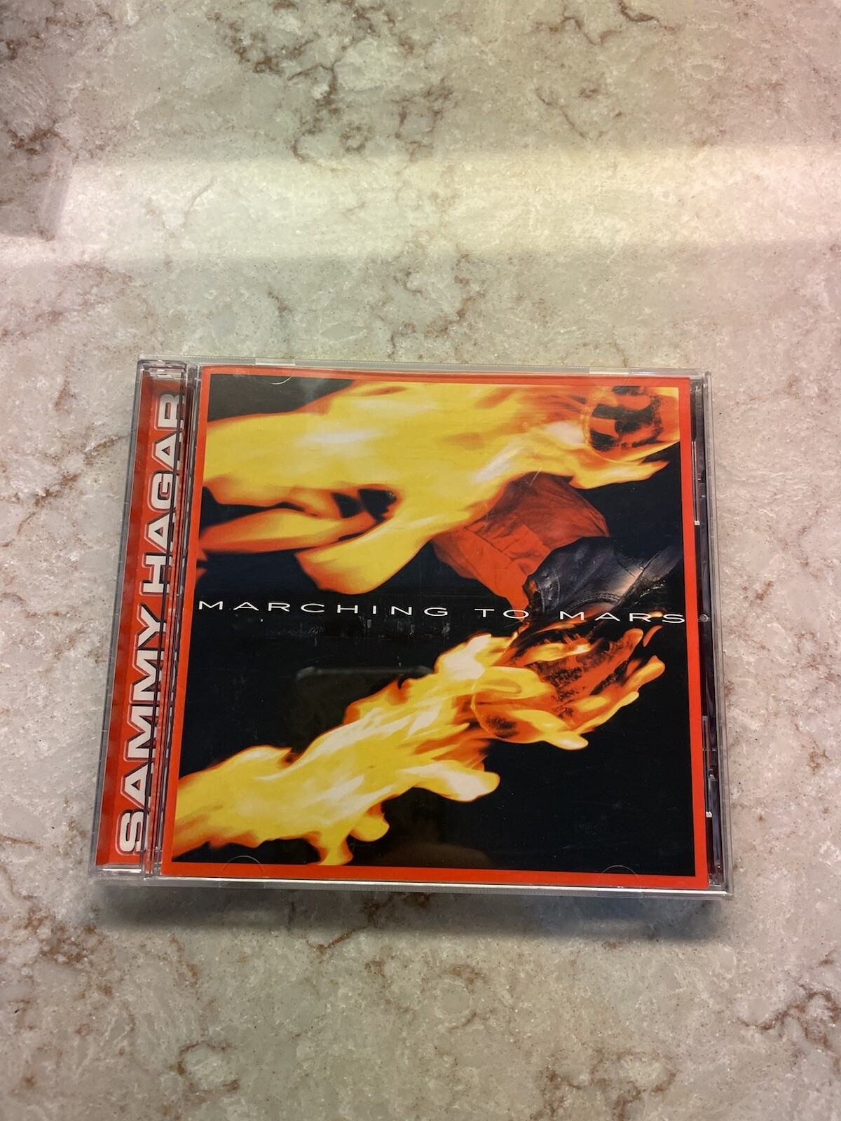 CD Sammy Hagar Marching To Mars 1997 (WB Music Corp) | eBay