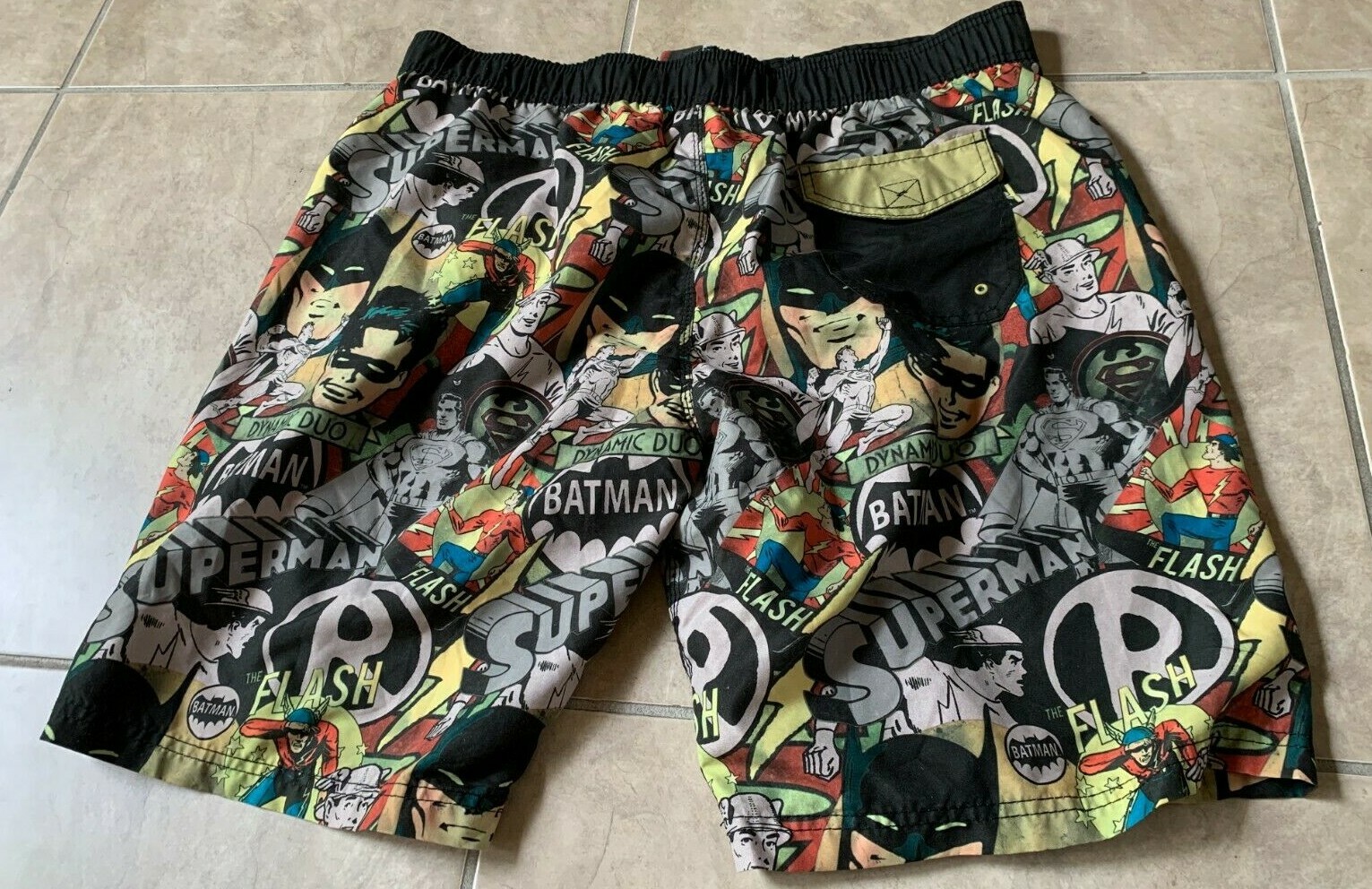 DC Batman Super Hero Animated Swimming Shorts Trunks … - Gem
