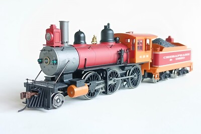 Roundhouse 2-6-0 Steam Locomotive & Tender C&O Runs PLEASE READ | eBay
