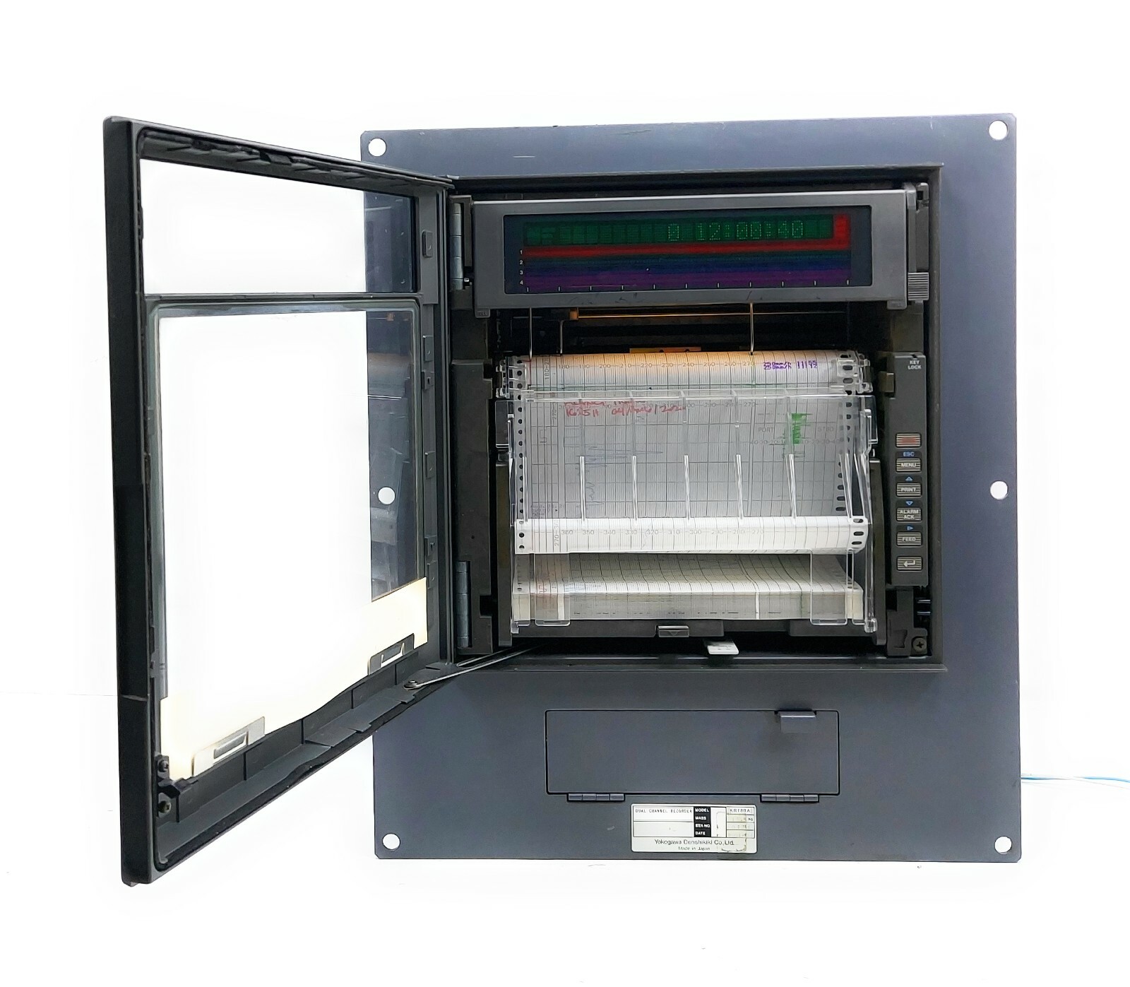 Yokogawa KR180A Dual Channel Recorder 8426 1125042128426 | eBay