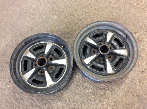 Pair 1979 79 Pontiac Firebird 15X6 Rally II Wheels Rims KG Code M-5-9-1 ...