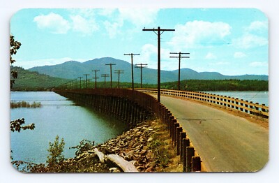 Old Postcard Two Mile Bridge Sandpoint Idaho Lake Pend Oreille All ...