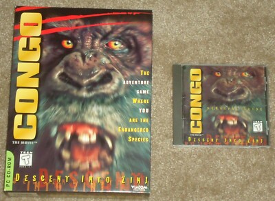 Congo 1-CD PC Video Game 1995 | eBay