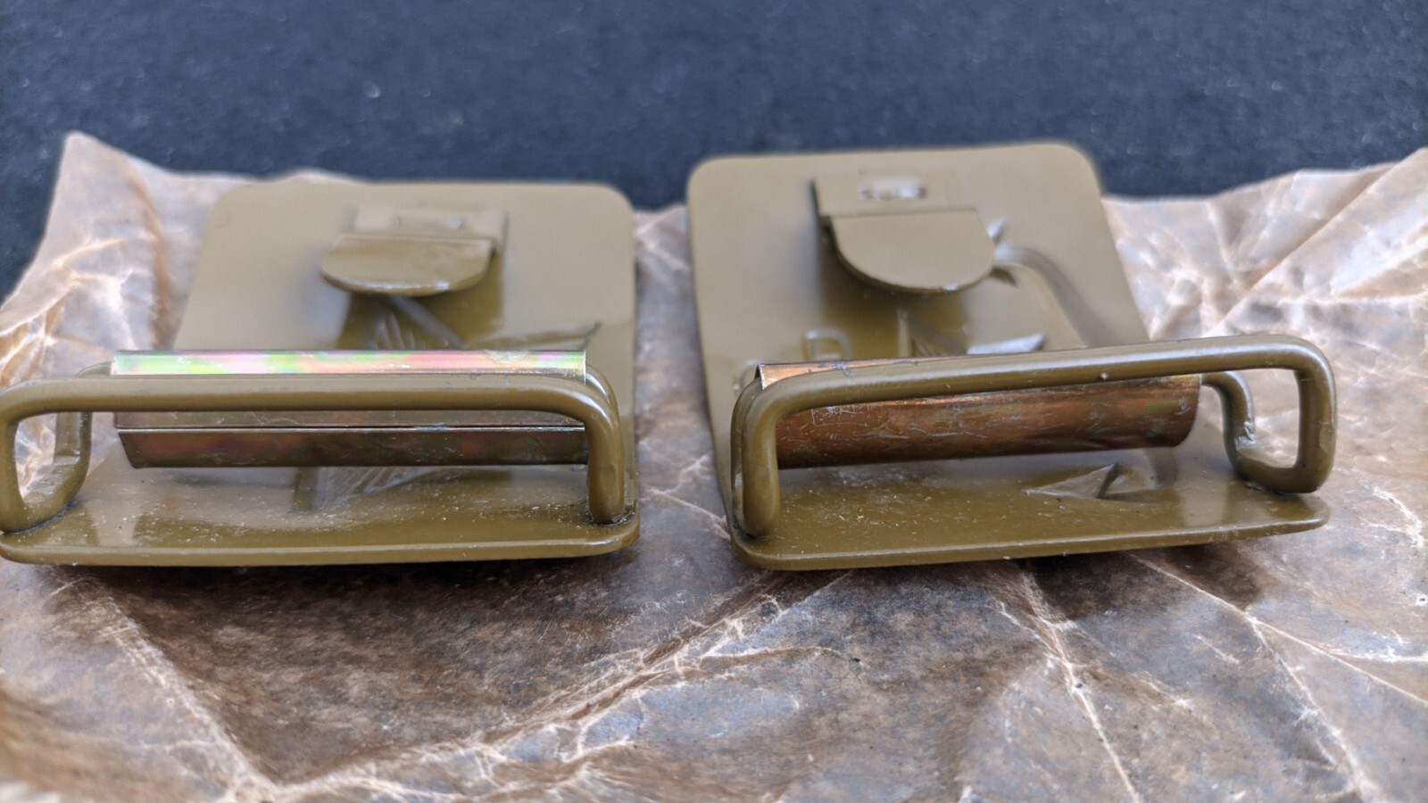 Set Belt Soldier and Navy buckle military USSR army volumetric hook ...