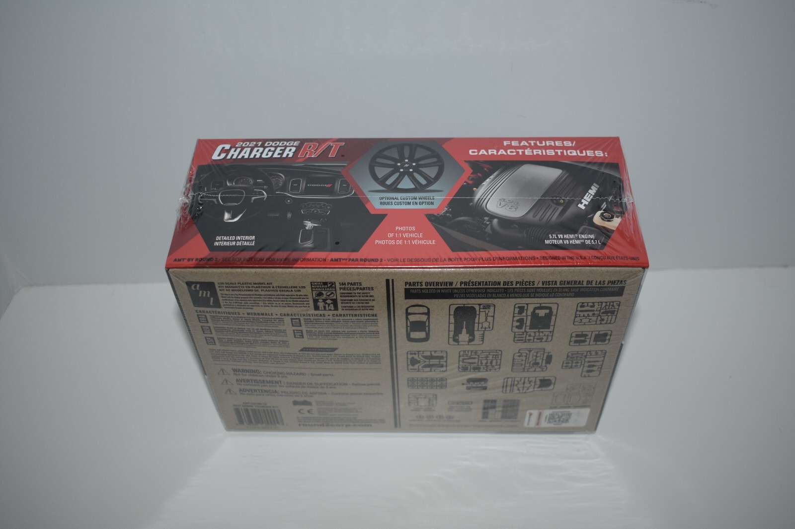 AMT Dodge Charger 2021 1/25 Car Model Kit - Red (AMT1323) for sale ...