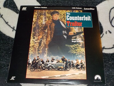 The Counterfeit Traitor Laserdisc LD William Holden Free Ship $50 | eBay