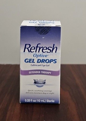 Refresh Optive Gel Drops Lubricant Eye Drops 10ml Exp 11/2023 ...