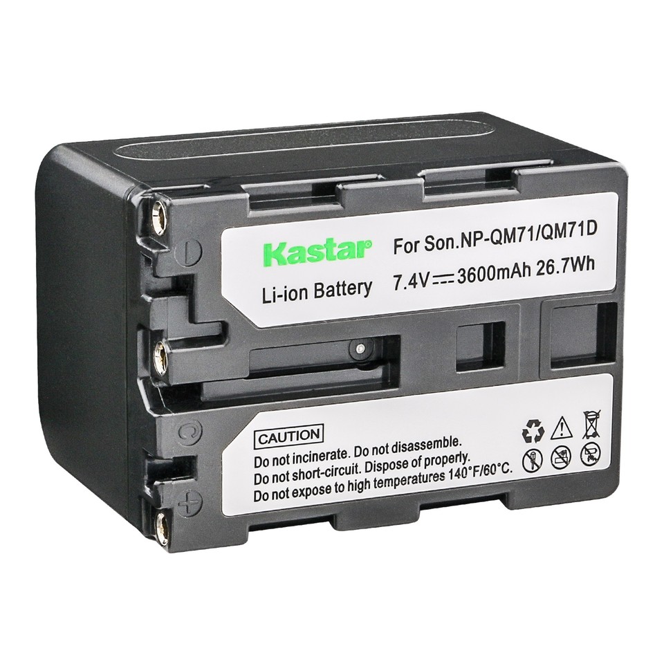 Kastar Battery Charger Sony CCD-TRV208 TRV218 TRV228 TRV238 TRV308 ...