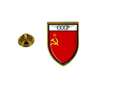Pins Pin Badge Pin's Souvenir Flag Country Coat of Arms USSR Russia ...