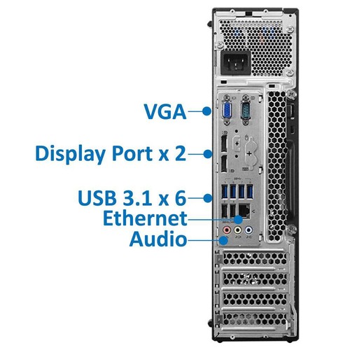 Lenovo ThinkCentre M900 Small Form Factor [Windows 10] Desktop - Type ...
