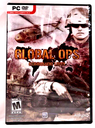 Global Ops - Commando Libya (PC DVD, 2012) Computer Game Nrand New ...