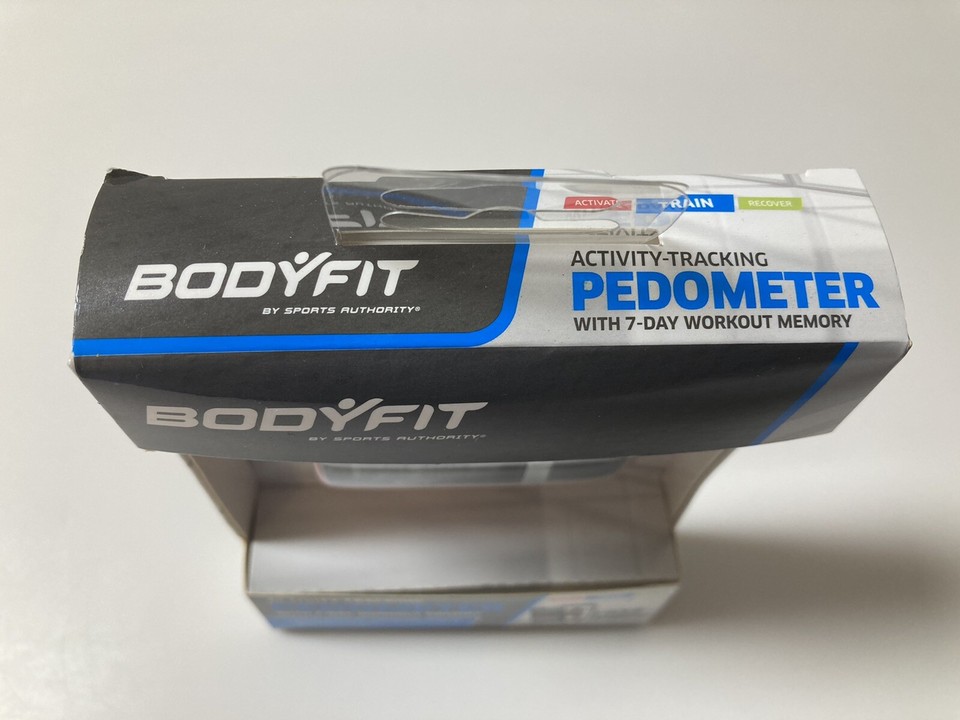 Pedometer Body Fit Sports Authority Activity Tracking 7-Day Workout ...