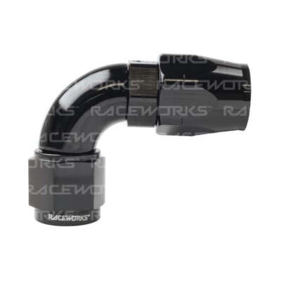 Raceworks Cutter Hose Fitting An-4 90 Deg | eBay Australia