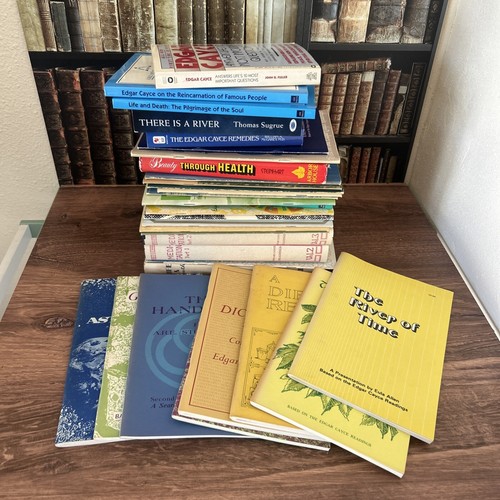 Lot of 30 EDGAR CAYCE Books Hardcover and Paperback | eBay