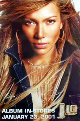 Jennifer Lopez - J. Lo (2001) Album Promo Poster, Original, SS, Unused ...
