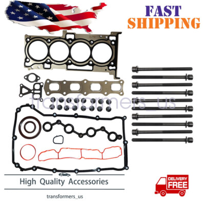 Head Gasket Set Bolts Fits 07-17 Dodge Fiat Jeep Cherokee 2.4L L4 DOHC ...