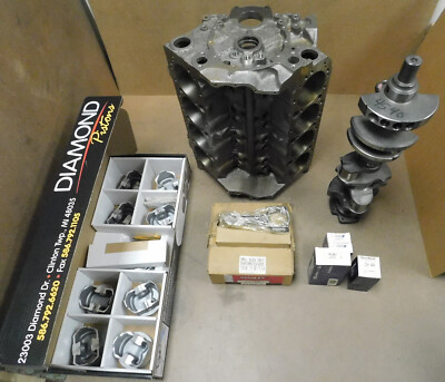 Diamond Racing Prepped SB Chevy 355", GM Block/Crank, Manley, Wiseco ...