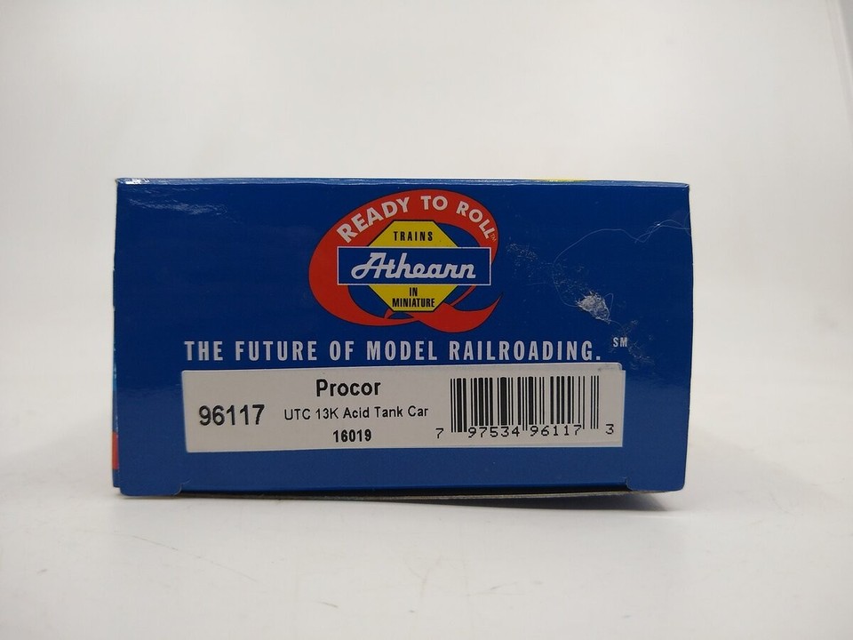Athearn 96117 HO Procor 13,600-Gallon Acid Tank #16019 NIB | eBay
