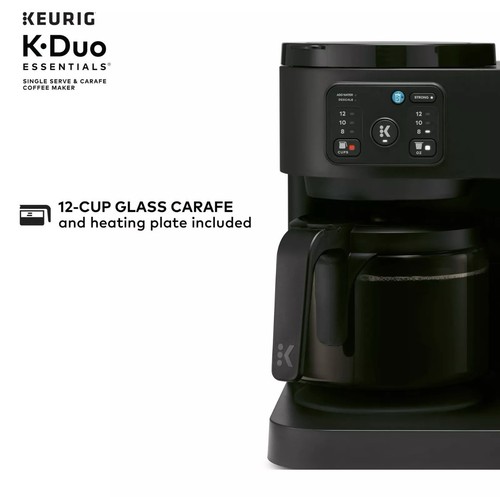 Keurig K-Duo Single-Serve & Carafe Coffee Maker - Black | eBay