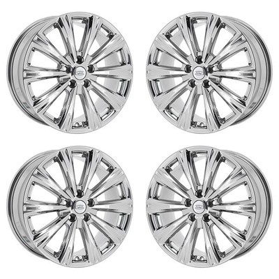 18" Ford Escape PVD Bright Chrome Wheels Rims Factory OEM 10110 ...