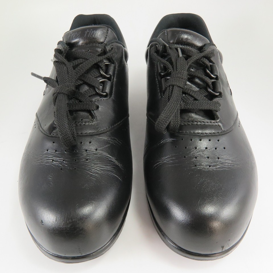 SAS Freetime Shoes Womens Size 10M Black Leather Lace-Up Tripad Made in ...
