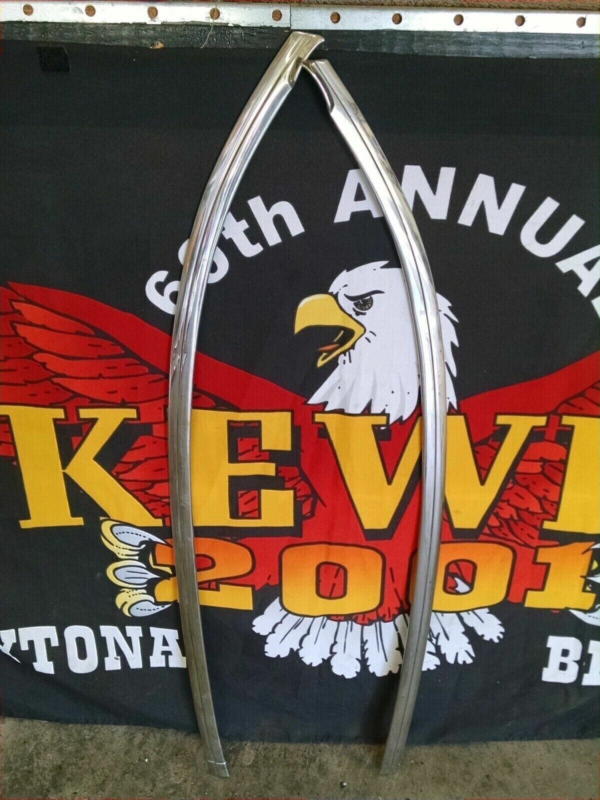 1966 CHEVY IMPALA LOWER WINDSHIELD MOULDINGS COWL TRIM SS WINDOW NICE ...