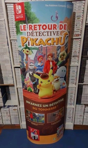 Plv Pov Totem Pokemon Detective Pokémon Pikachu Nintendo Switch Standee ...