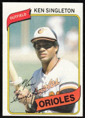 1980 Topps Ken Singleton Baltimore Orioles #340 | eBay