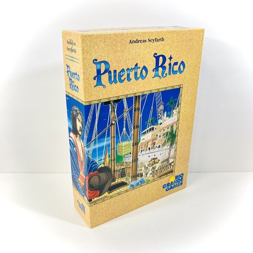 PUERTO RICO BOARD GAME english 2002 rio grande alea EUC! EXCELLENT ...