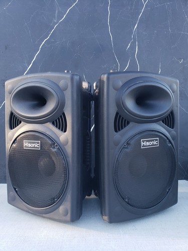 Hisonic HS420 Rechargeable Portable PA System with 4X Dual Wireless ...