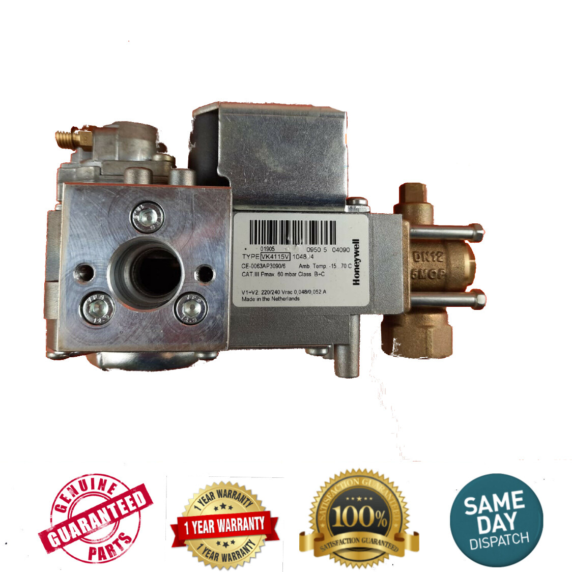POTTERTON PROMAX 15 HE, 24 HE, BAXI 100 HE PLUS & BARCELONA GAS VALVE ...