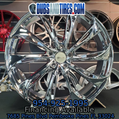 20 Inch 20x9 Eclipse 106 Chrome Rims BP:5x115 Pontiac Grand Prix Wheels | eBay