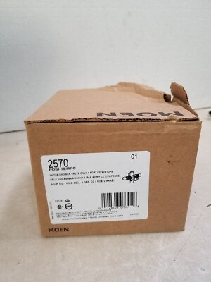 Moen 2570 Posi-Temp Pressure-Balancing Cycling Tub and Shower Valve | eBay