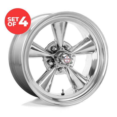 (Set of 4) American Racing VN109 TT O Wheels 17X8 5X114.3 0mm Rims 17 ...