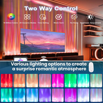 Ocean Wave RGBW Wall Washer Bar Light 8RGBW LEDs Color Party Stage DJ ...