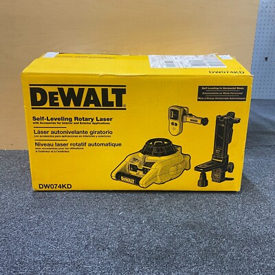 Rotary Lasers - Dewalt Dw073 Cordless Rotary Laser