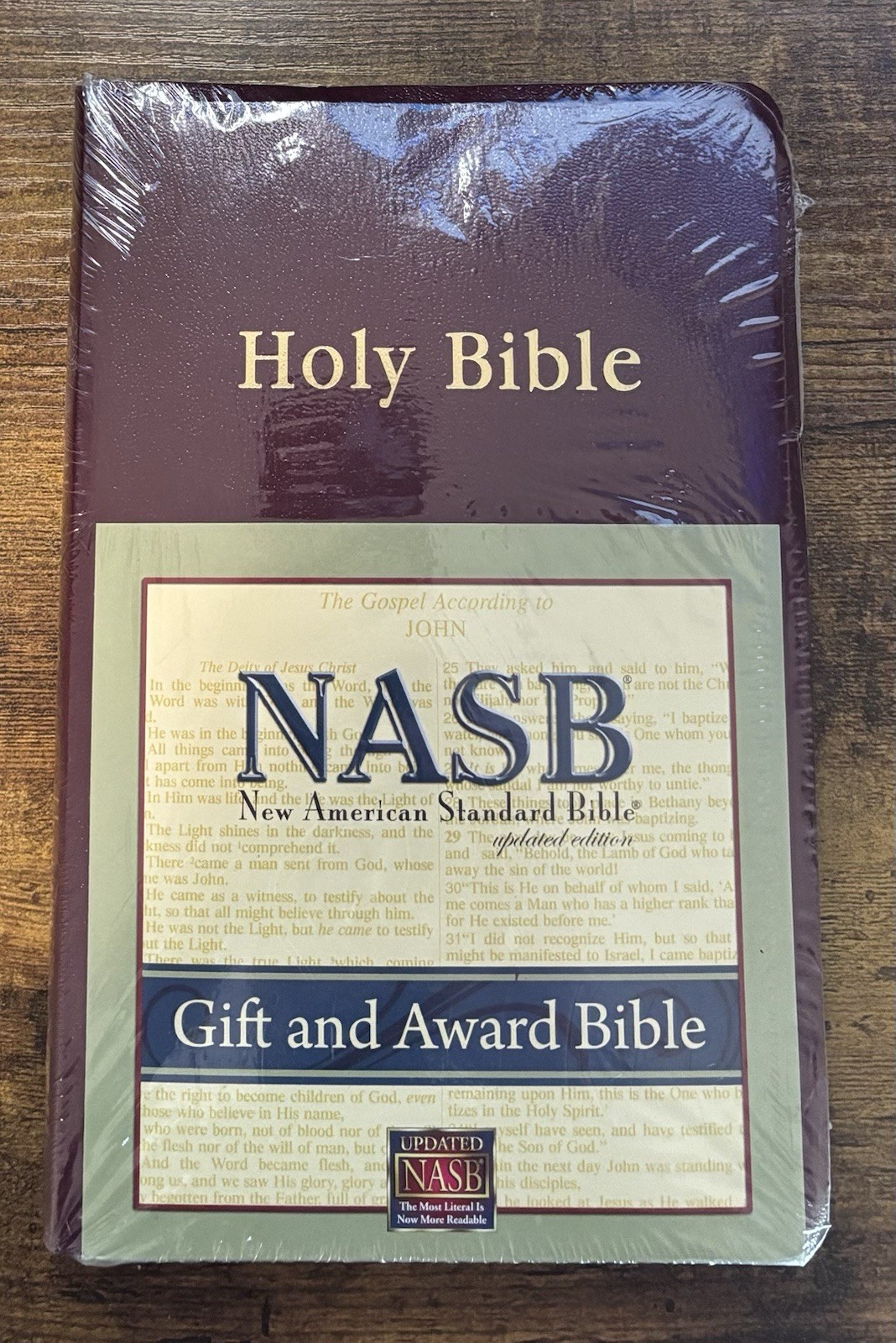 New American Standard Gift & Award Bible Foundation Pb 1997 Updated ...