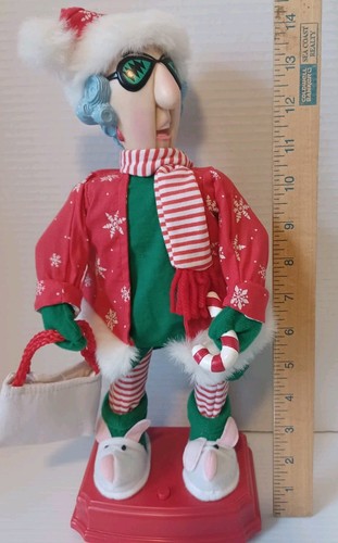 Vintage Hallmark Dancing 14" Maxine Doll - “Jingle Bell Rock" Works | eBay