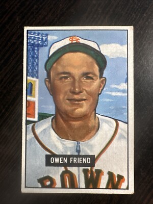 1951 BOWMAN #101 OWEN FRIEND EX OR BETTER *Hot Corner Vintage* A | eBay