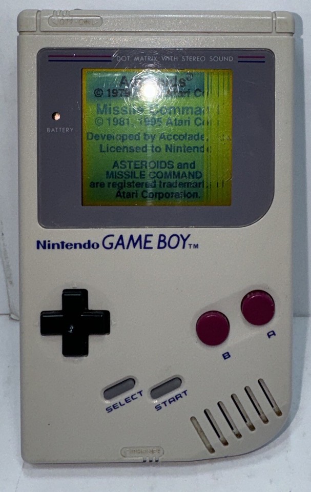 Genuine Nintendo Game Boy Console w/ 12 Games Storage Case & Extras 👀 ...