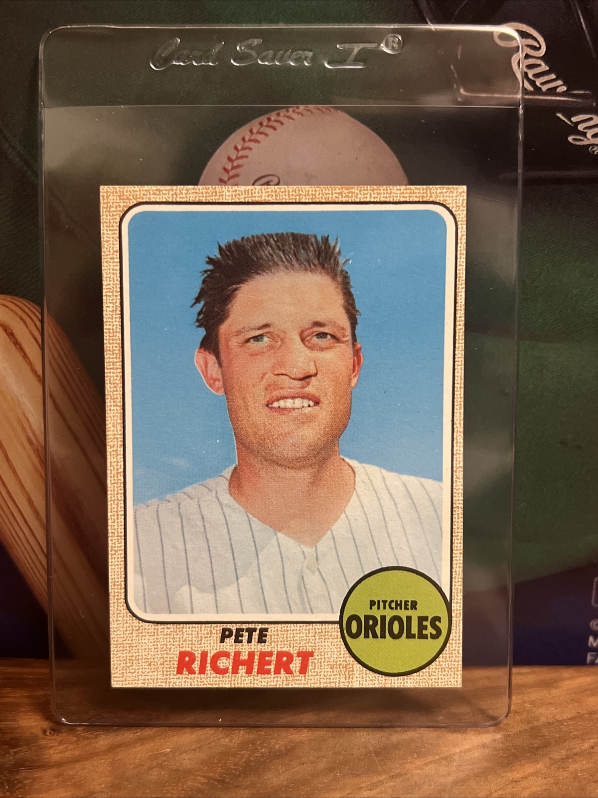 1968 Topps Set-Break #354 Pete Richert NMMT Sharp Orioles Pitcher | eBay