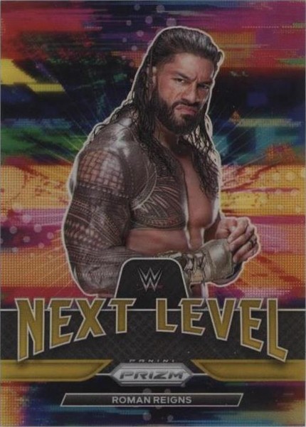 2022 Panini Prizm WWE - WWE Next Level Gold Prizm #10 Roman Reigns /10 ...
