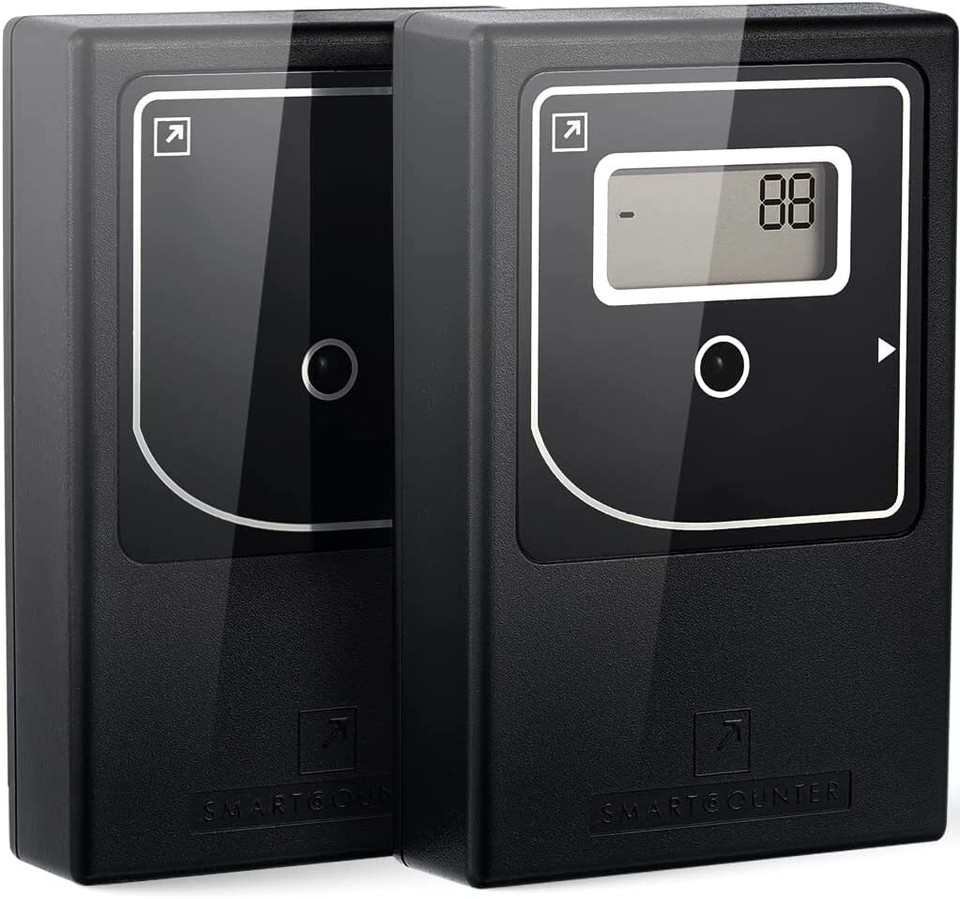 SMART COUNTER IR+ B Infrared Wireless People Counter Door Visitor ...