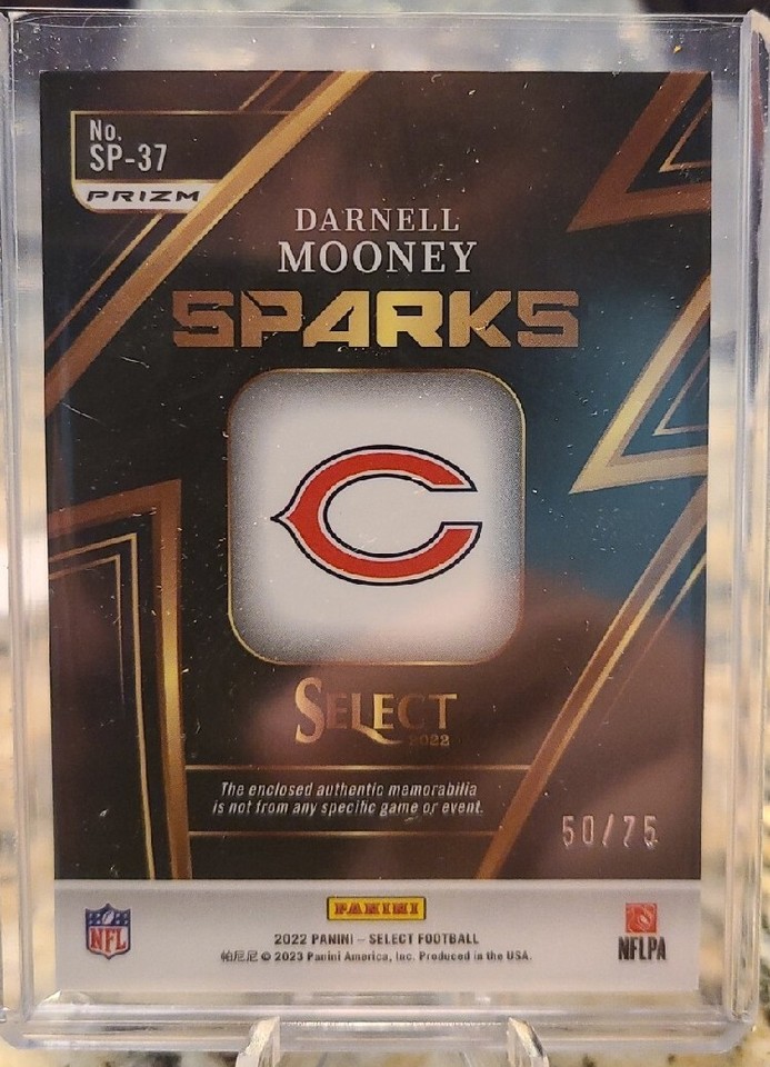 2022 Panini Select Darnell Mooney Sparks Bronze Patch /75 | eBay